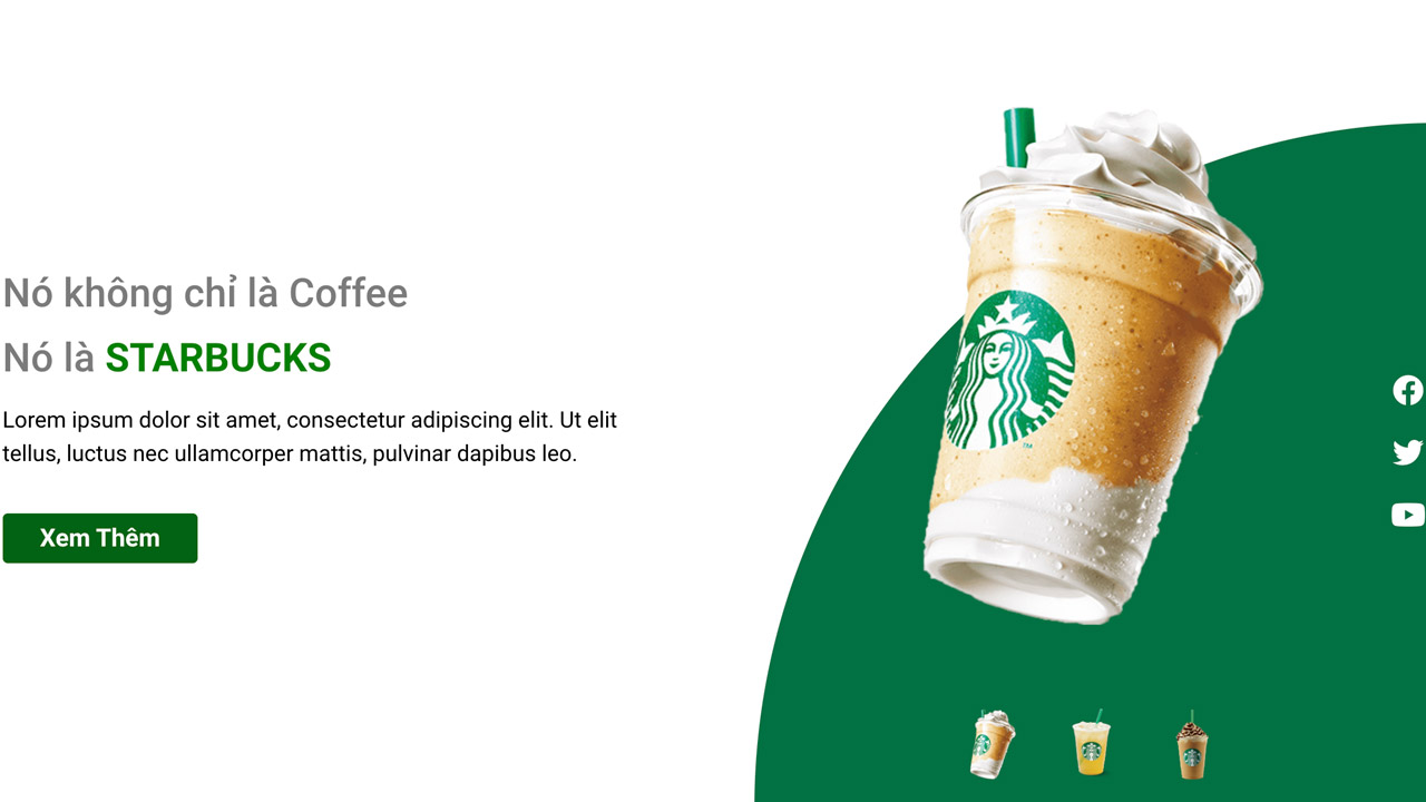 Slider Animation Starbucks Slider Animation Starbucks